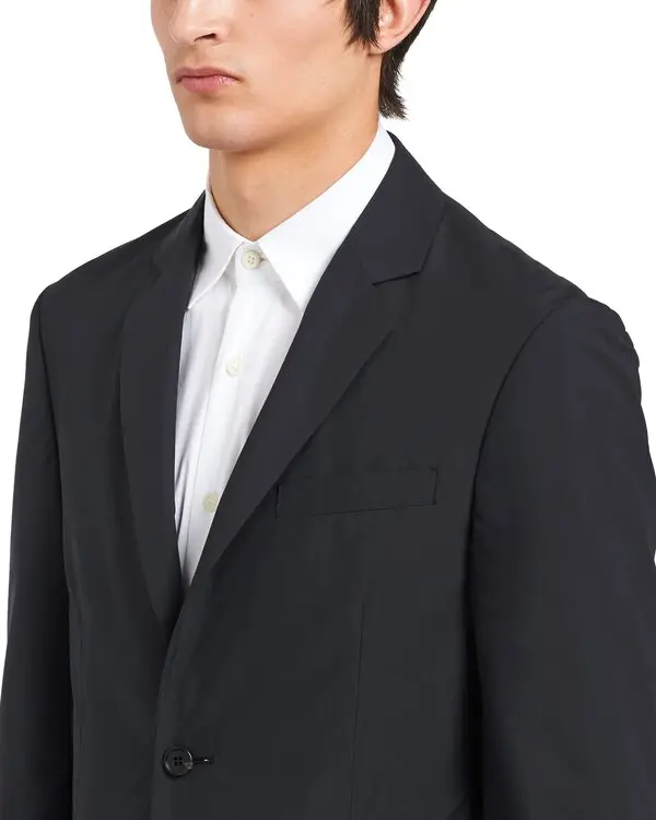 Prada Single-breasted Suit Jacket - Black