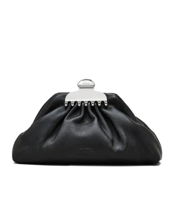 Marc Jacobs Small Clutch Bag With Chain Detail - Black