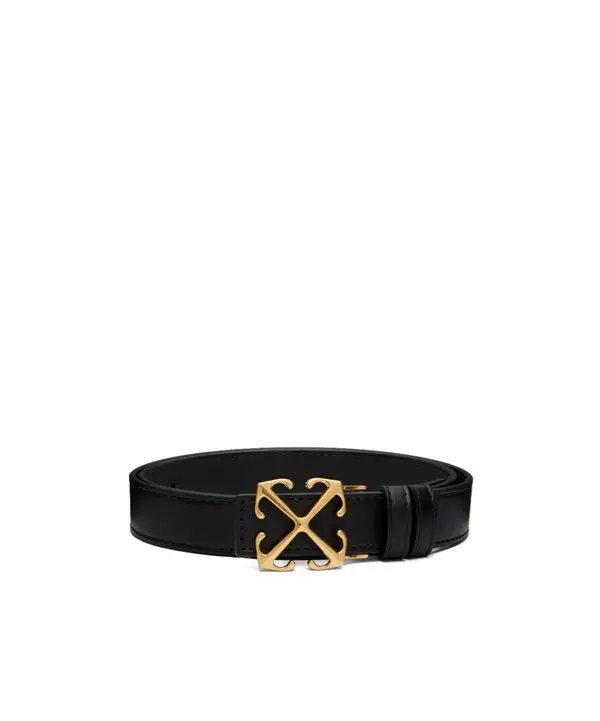 Off-White Arrow Quote Belt - Black