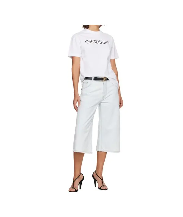 Off-White Arrow Quote Belt - Black