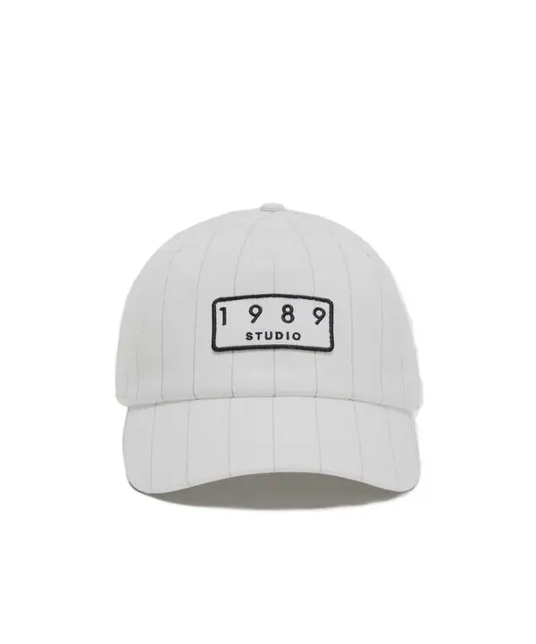 1989 STUDIO Logo Patch Baseball Cap - White