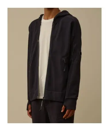C.P. COMPANY Diagonal Fleece Hooded Sweatshirt