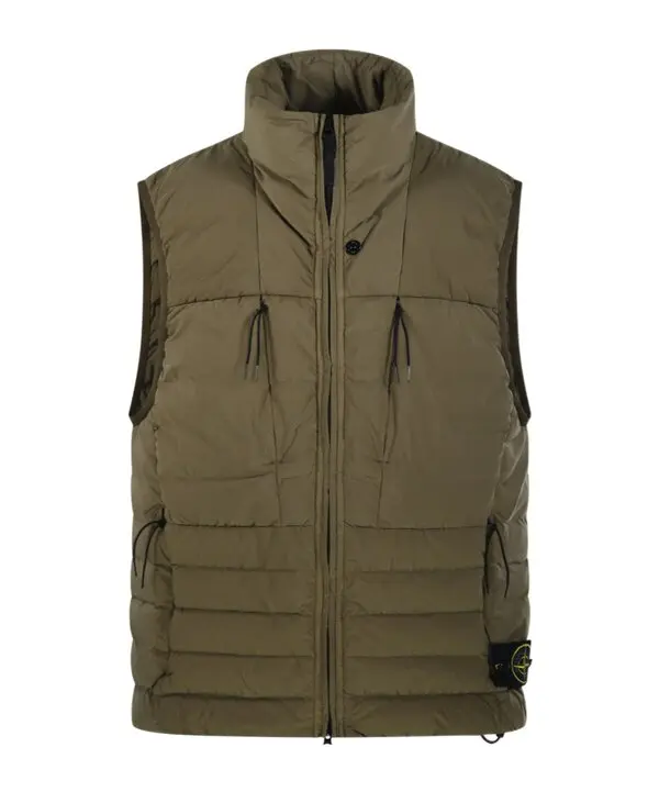 Stone Island Zip-up Down Vest - No
