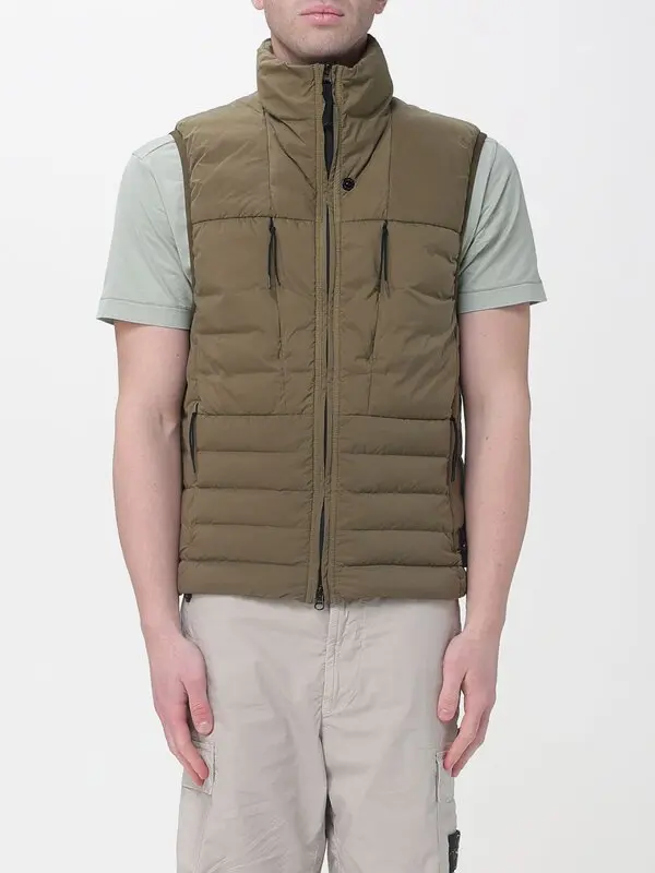 Stone Island Zip-up Down Vest - No