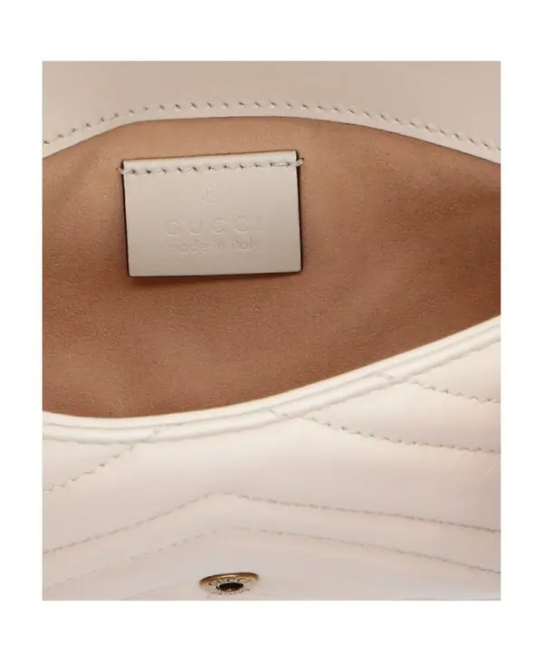 Gucci Gg Marmont Matelassé Super Mini Crossbody Bag