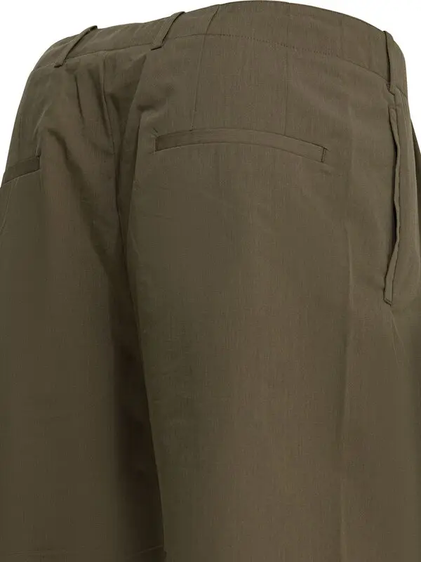 Our Legacy Pleated Ponte Shorts