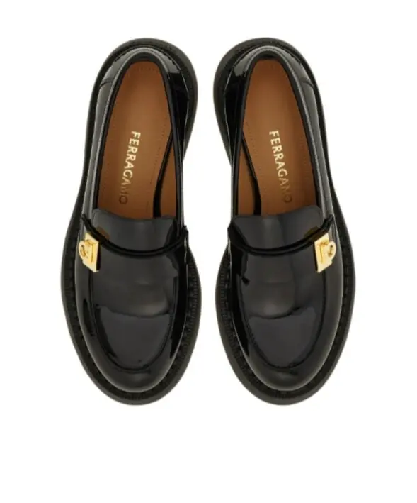 FERRAGAMO Hug Buckle Chunky Loafers