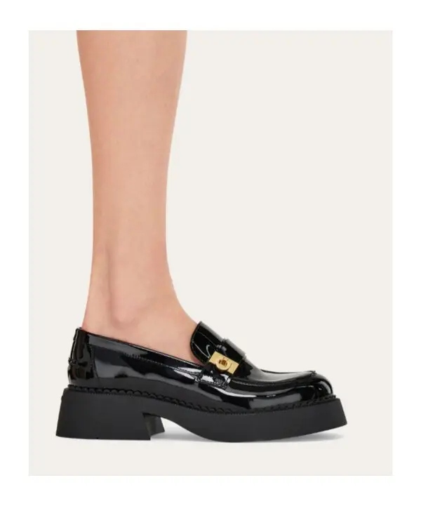 FERRAGAMO Hug Buckle Chunky Loafers