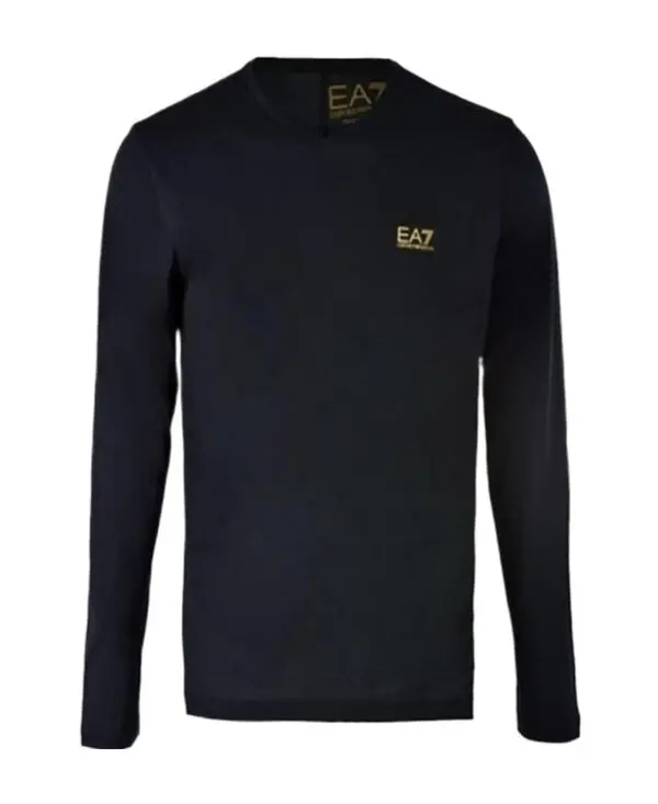 EA7 Logo Long-sleeved T-shirt