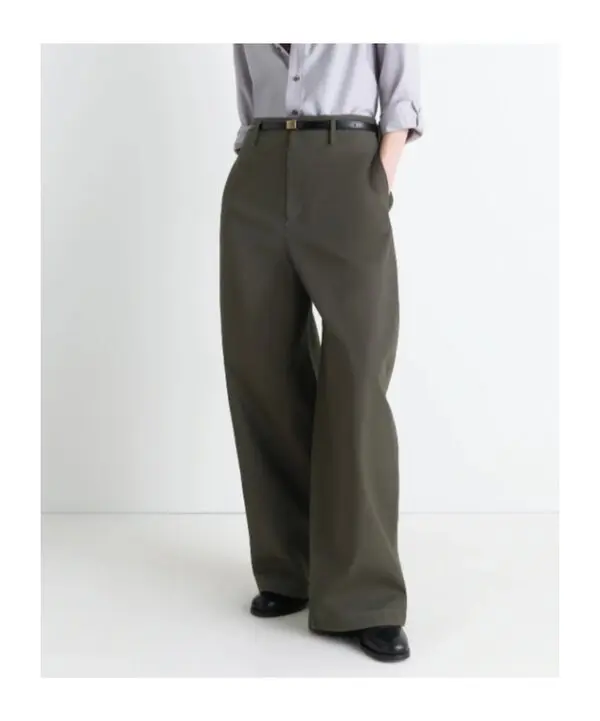 LEMAIRE Wide Leg Chinos