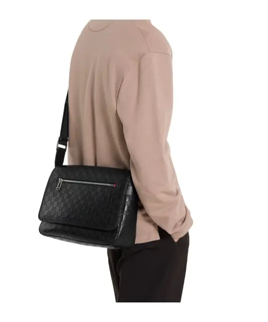 Gucci Gg Emblem Medium Crossbody Bag