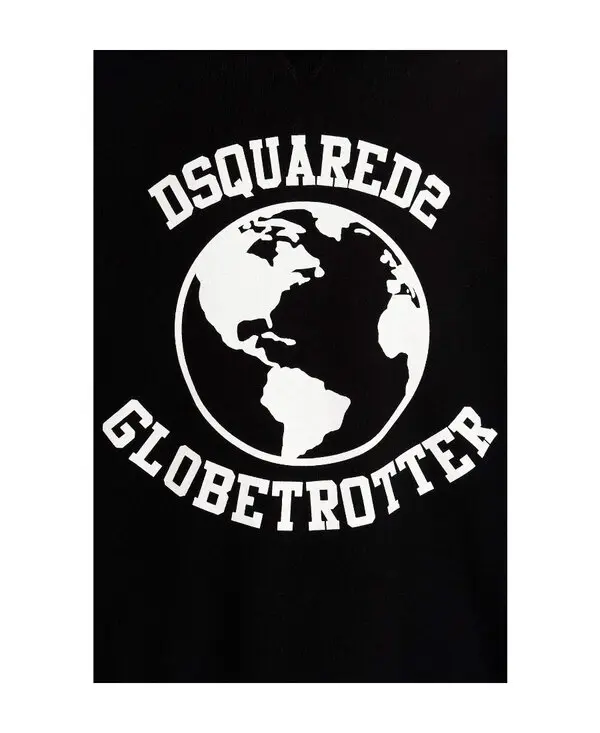 Dsquared2 Globetrotter Logo Hoodie