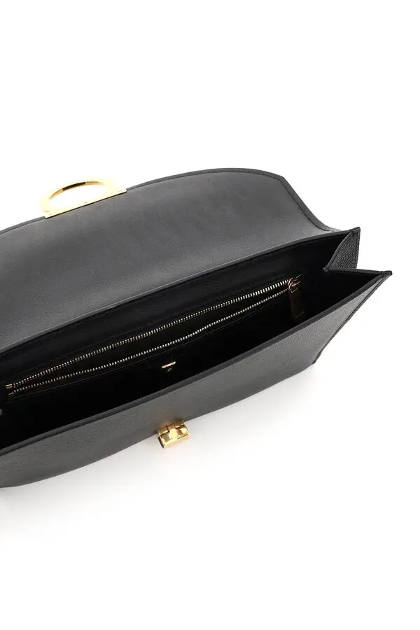 FERRAGAMO Gancini Logo Clutch