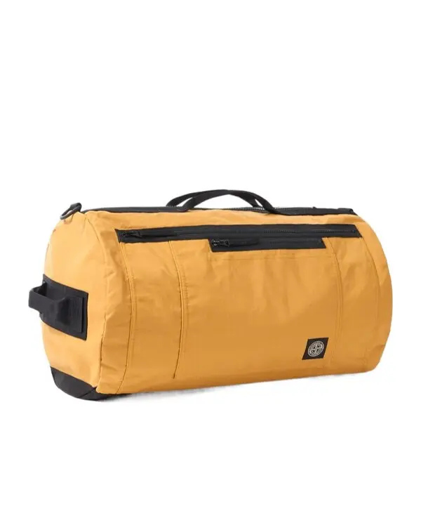 Stone Island Ripstop Duffle Bag - Mustard