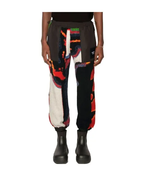 AMBUSH Teddy-jacquard Drawstring Sweatpants