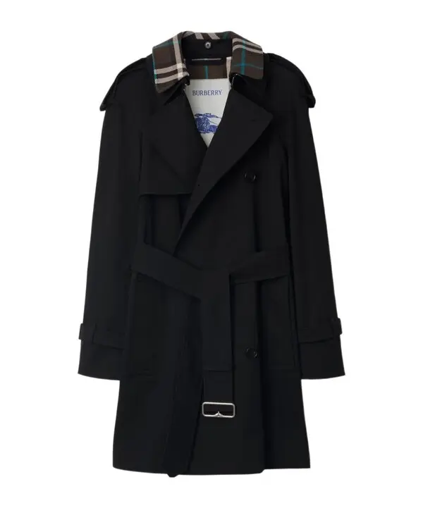 Burberry Double Breasted Belted Waistcoat