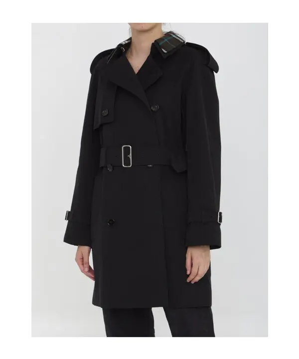 Burberry Double Breasted Belted Waistcoat