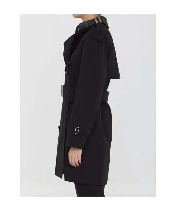 Burberry Double Breasted Belted Waistcoat