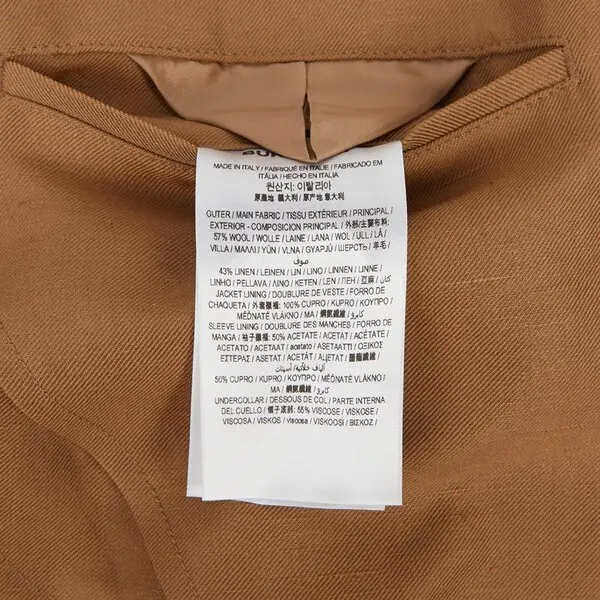 Burberry Notched-lapels Single-breasted Blazer
