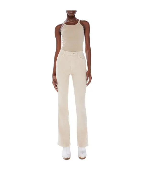 MOTHER The Weekender Mid-rise Flared-leg Jeans - No