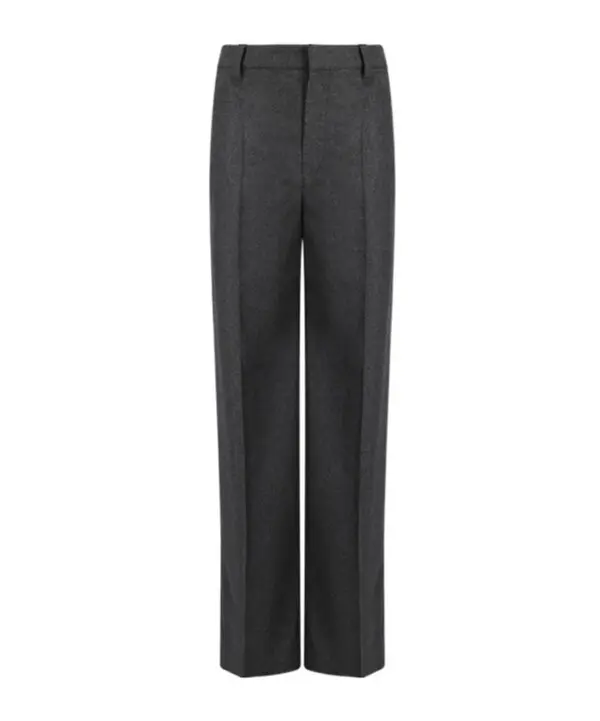 Brunello Cucinelli High-waist Wide-leg Tailored Trousers