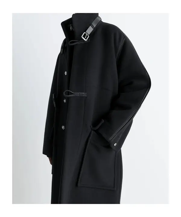 LEMAIRE Belted Patch Pocket Coat