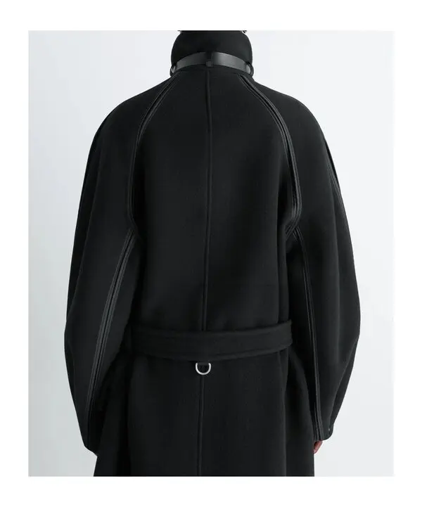 LEMAIRE Belted Patch Pocket Coat