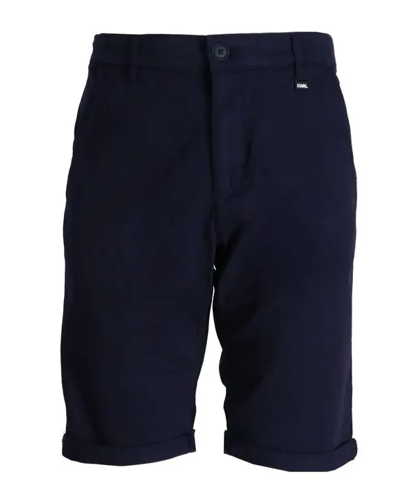 Karl Lagerfeld Multi-pocket Tailored Shorts