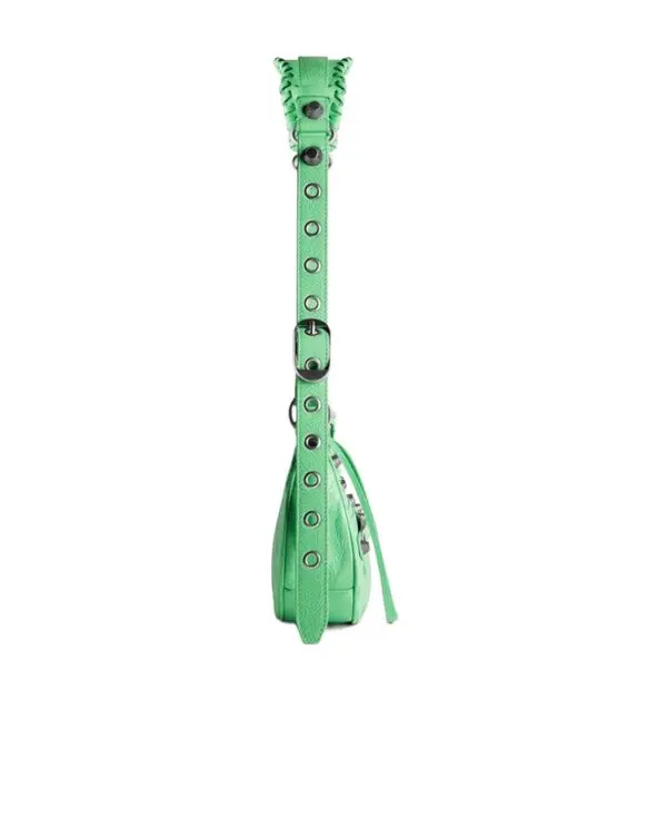Balenciaga Le Cagole Zipped Shoulder Bag - Light Green