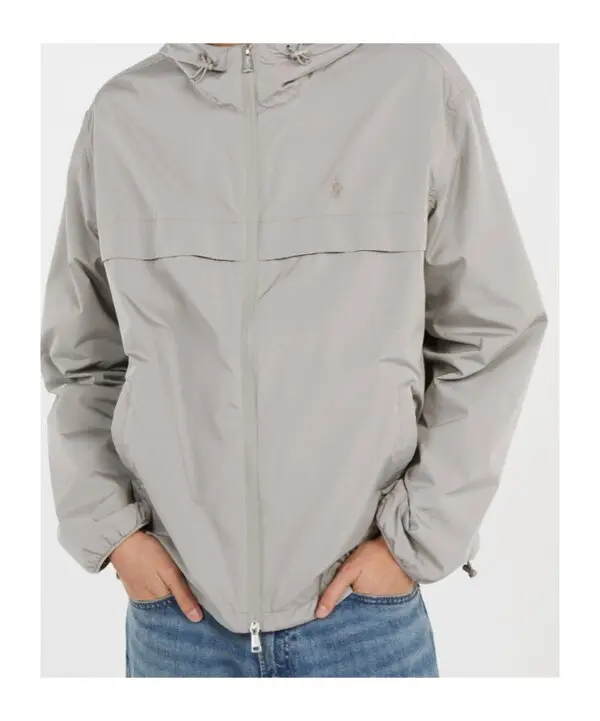 Polo Ralph Lauren Zip-up Hooded Jacket With Embroidered Logo