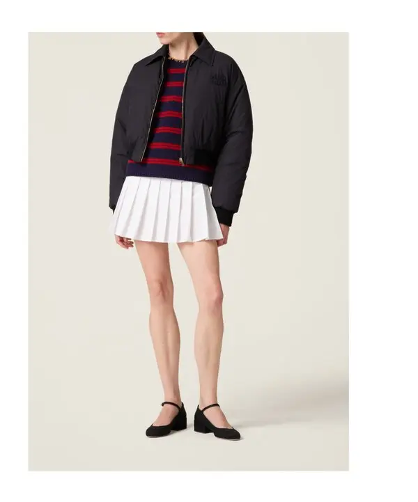 Miu Miu Zipped Down Jacket