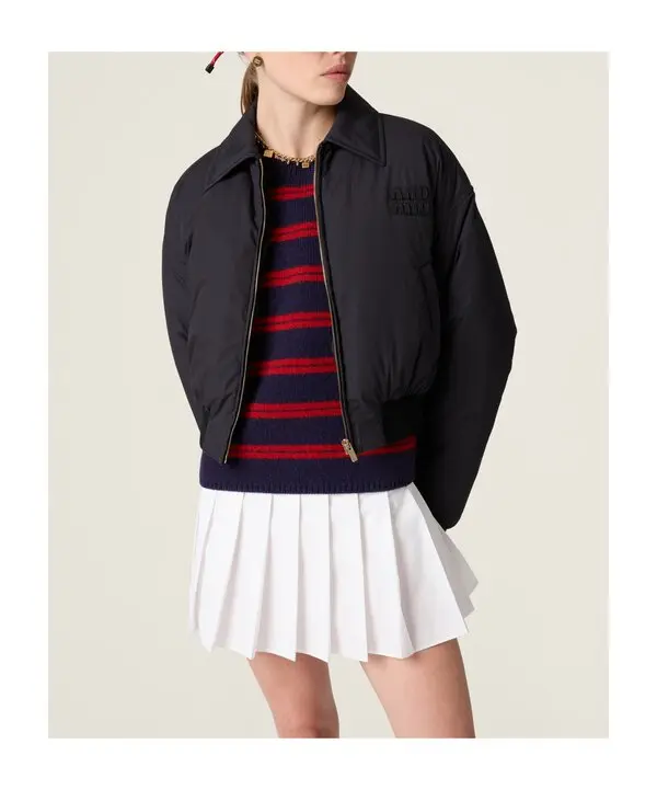 Miu Miu Zipped Down Jacket