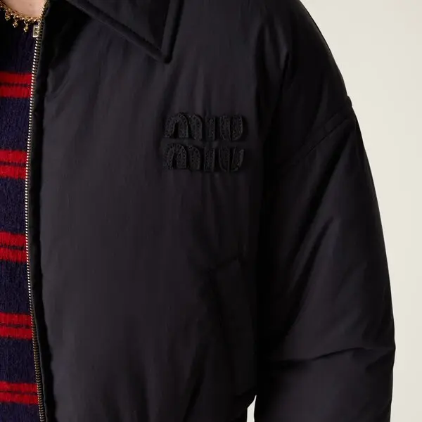 Miu Miu Zipped Down Jacket