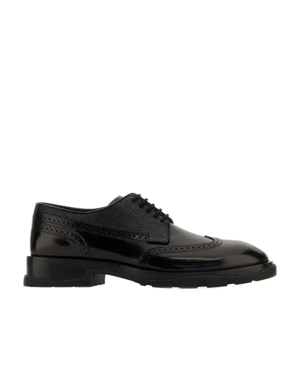 Alexander McQueen Round-toe Lace-up Brogues
