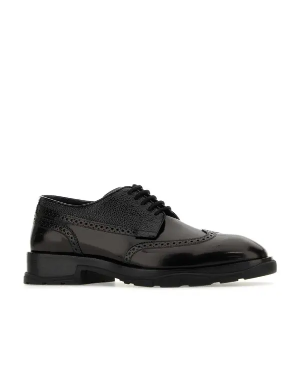 Alexander McQueen Round-toe Lace-up Brogues