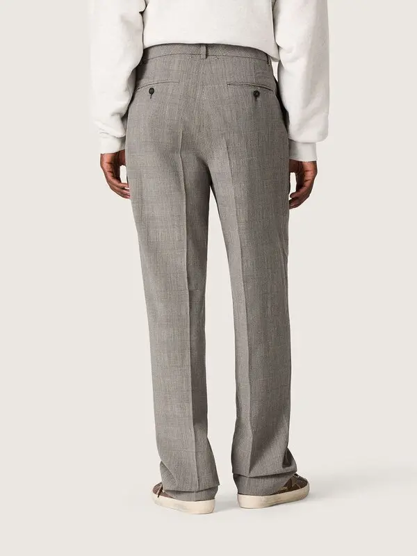 GOLDEN GOOSE Checked Slim-fit Pants