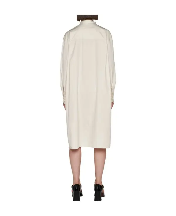 LEMAIRE Officer Collar Shirt Dress