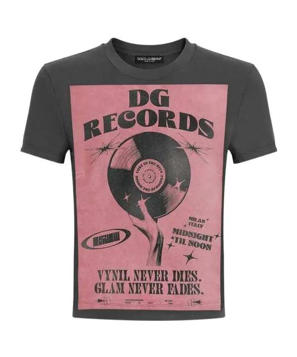 Dolce & Gabbana Graphic Print T-shirt