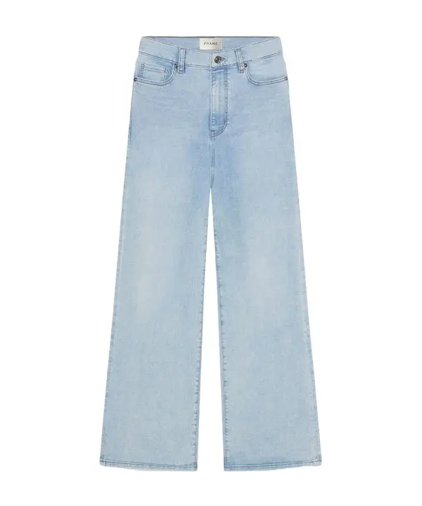 FRAME A Le Slim Palazzo Jeans - Blue