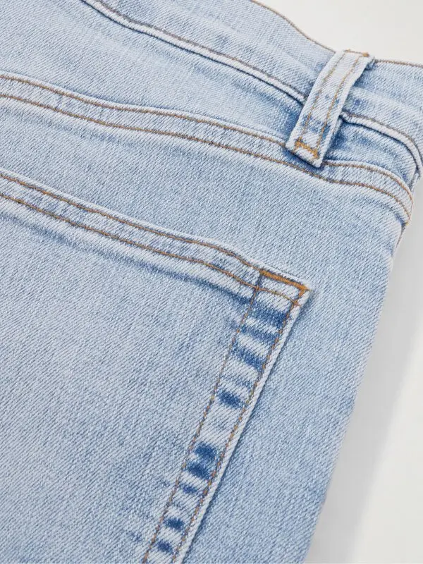 FRAME A Le Slim Palazzo Jeans - Blue