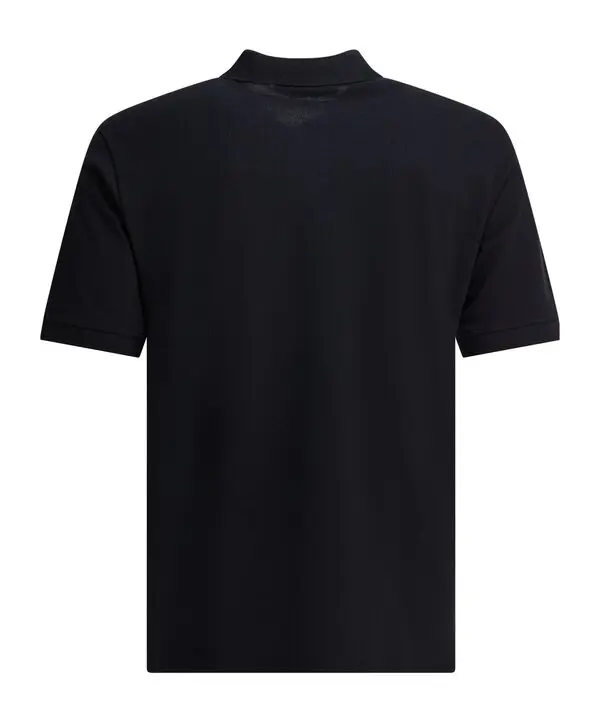 Stone Island Logo Patch Short Sleeved Polo Shirt - Blue
