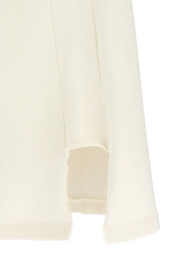MAISON MARGIELA Logo Print Tank Top - Beige