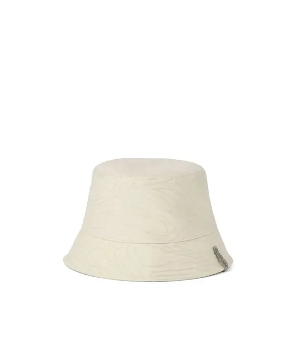 Brunello Cucinelli Jacquard Poplin Bucket Hat