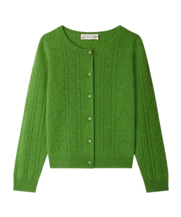 Bonpoint Cashmere Cable-knit Cardigan