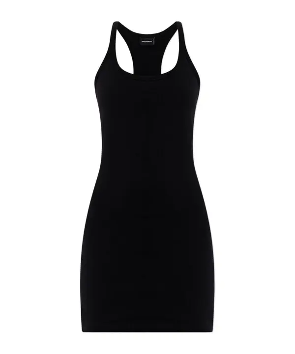 Dsquared2 Logo-embroidered Sleeveless Dress