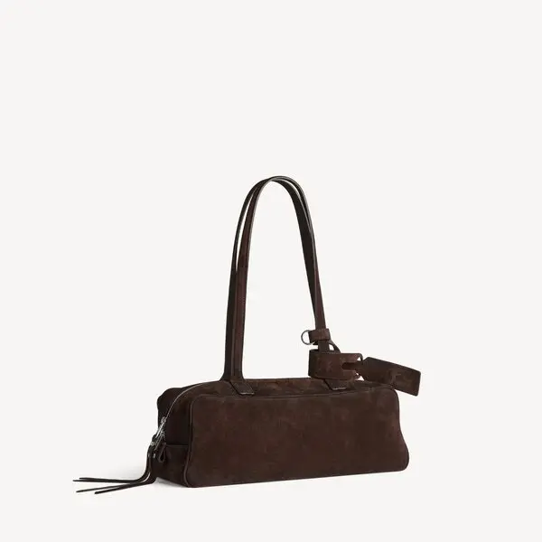 Balenciaga Carrie Small Bowling Bag - Black