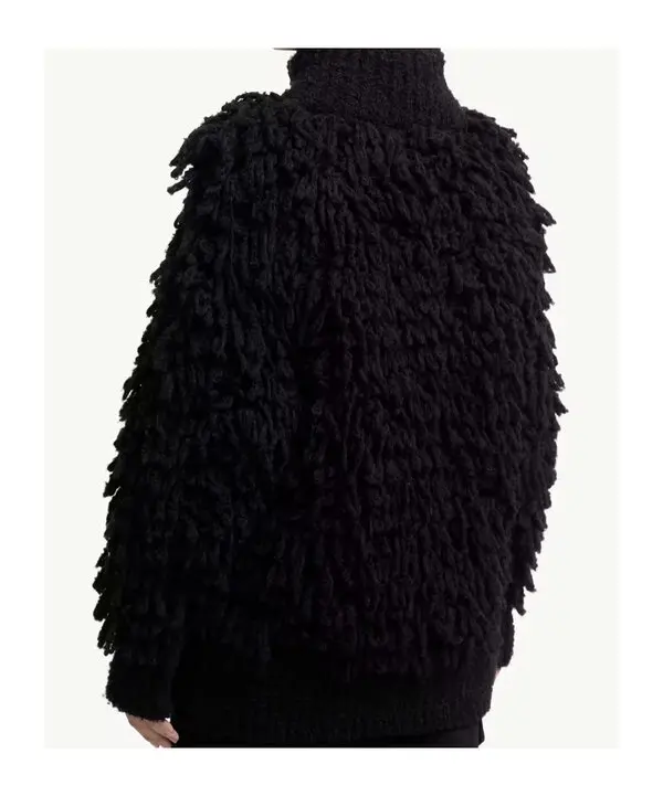 Moncler Textured Wool Blend Cardigan