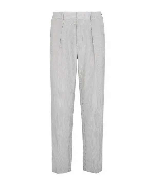 Fendi Pinstripe Pleated Trousers