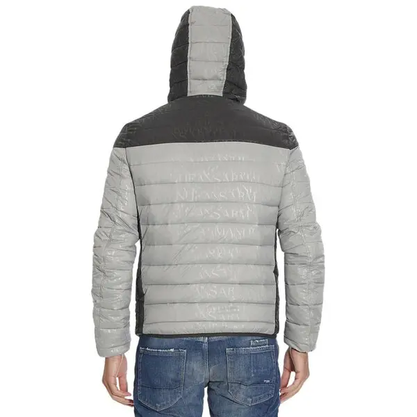 Emporio Armani Reversible Hooded Casual Jacket - Gray