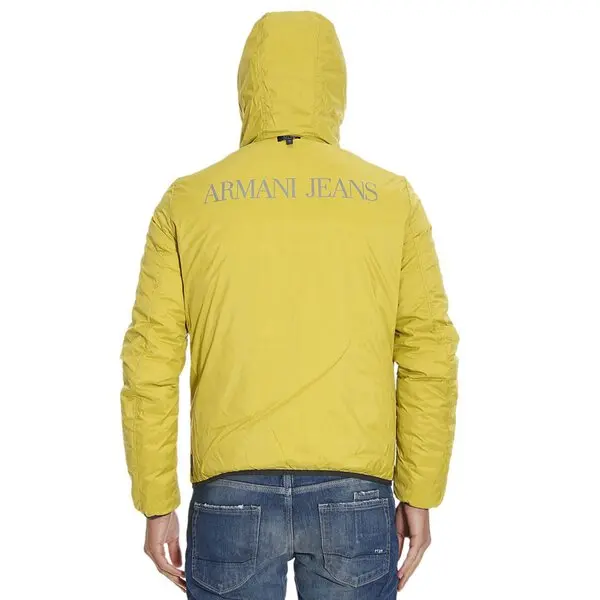 Emporio Armani Reversible Hooded Casual Jacket - Gray